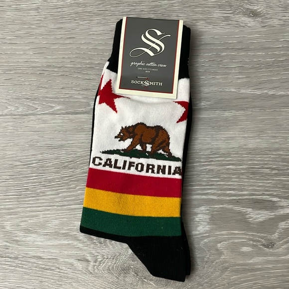 Sock Smith | Underwear & Socks | Sock Smith California Bear Socks ...